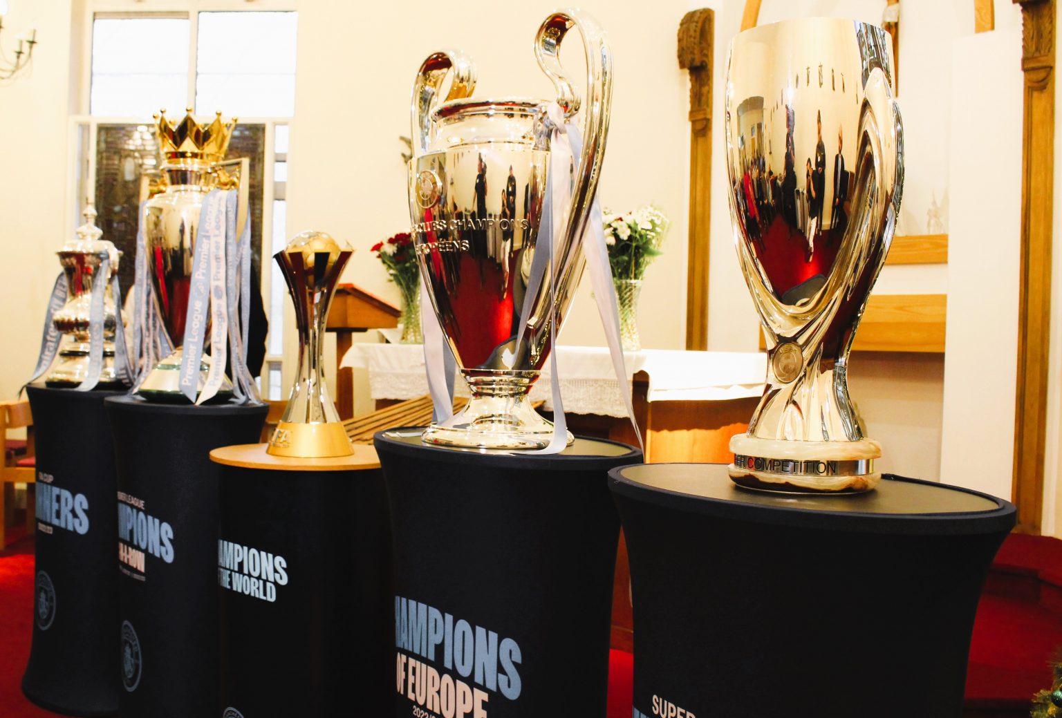 Manchester City Treble Trophy Tour! - Mary & Joseph HouseMary & Joseph ...